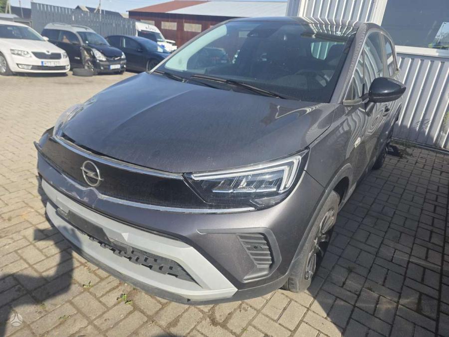 Pelēks Opel Crossland X 2023 Tauragė, ar dzinēja tilpumu 1.50 L un nobraukumu 66 tūkst. km par 7800 €, foto 1 vietnē AUTOMOTO.COM.LV