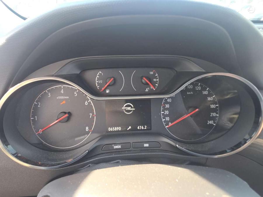 Pelēks Opel Crossland X 2023 Tauragė, ar dzinēja tilpumu 1.50 L un nobraukumu 66 tūkst. km par 7800 €, foto 12 vietnē AUTOMOTO.COM.LV