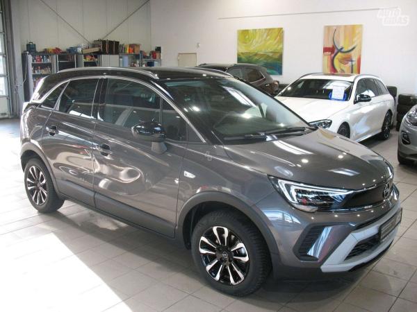 Grey Opel Crossland X 2024 in Kaunas, with an engine capacity of 1.20 L and mileage of 11 thousand km for 22212 €, photo 2 on AUTOMOTO.COM.LV