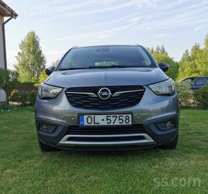 Grey Opel Crossland X 2017 in Rezekne, with an engine capacity of 1.60 L and mileage of 198 thousand km for 7650 €, photo  on AUTOMOTO.COM.LV