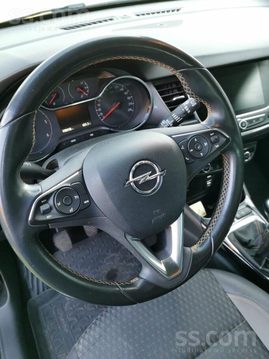 Pelēks Opel Crossland X 2017 Rēzekne, ar dzinēja tilpumu 1.60 L un nobraukumu 198 tūkst. km par 7650 €, foto 12 vietnē AUTOMOTO.COM.LV