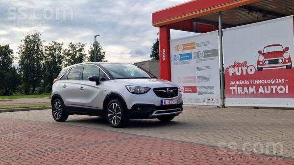 Pelēks Opel Crossland X 2018 Jelgava, ar dzinēja tilpumu 1.20 L un nobraukumu 97 tūkst. km par 7950 €, foto 2 vietnē AUTOMOTO.COM.LV