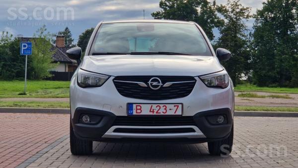 Pelēks Opel Crossland X 2018 Jelgava, ar dzinēja tilpumu 1.20 L un nobraukumu 97 tūkst. km par 7950 €, foto 3 vietnē AUTOMOTO.COM.LV