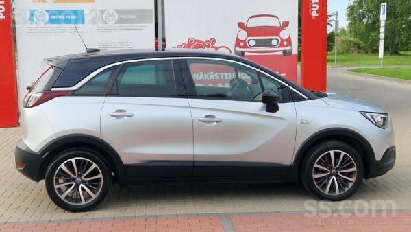 Pelēks Opel Crossland X 2018 Jelgava, ar dzinēja tilpumu 1.20 L un nobraukumu 97 tūkst. km par 7950 €, foto 6 vietnē AUTOMOTO.COM.LV