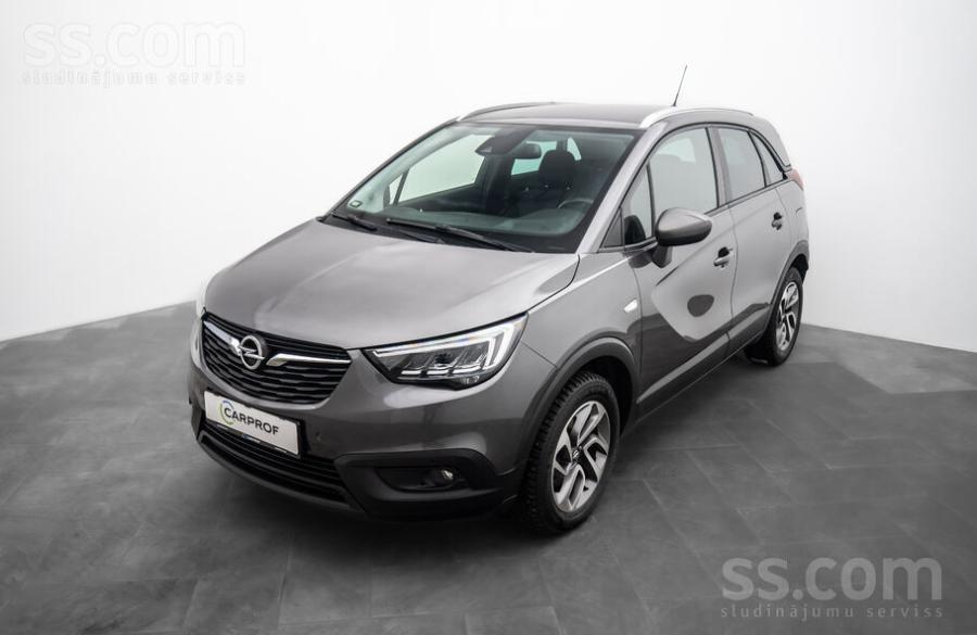Серый Опель Crossland X 2019 в Таллин, объемом двигателя 1.20 л и пробегом 100 тыс. км за 10999 €, фото 1 на AUTOMOTO.COM.LV