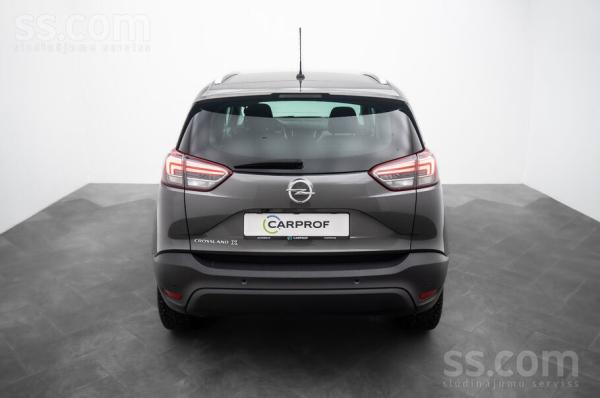 Grey Opel Crossland X 2019 in Tallinn, with an engine capacity of 1.20 L and mileage of 100 thousand km for 10999 €, photo 5 on AUTOMOTO.COM.LV