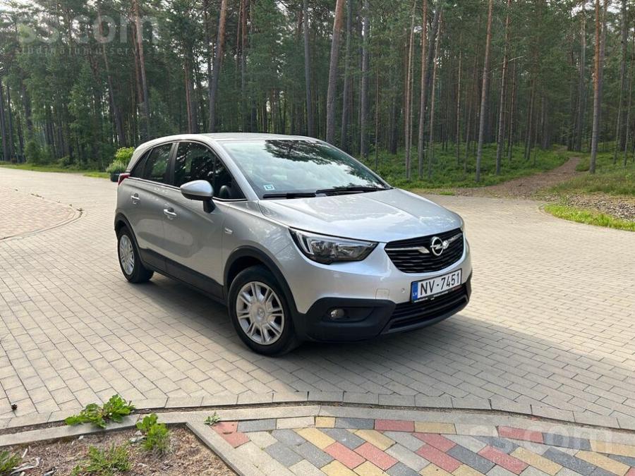 Pelēks Opel Crossland X 2019 Rīga, ar dzinēja tilpumu 1.20 L un nobraukumu 68 tūkst. km par 10500 €, foto 3 vietnē AUTOMOTO.COM.LV