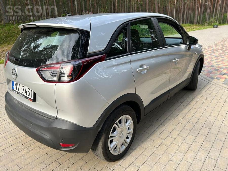 Pelēks Opel Crossland X 2019 Rīga, ar dzinēja tilpumu 1.20 L un nobraukumu 68 tūkst. km par 10500 €, foto 4 vietnē AUTOMOTO.COM.LV