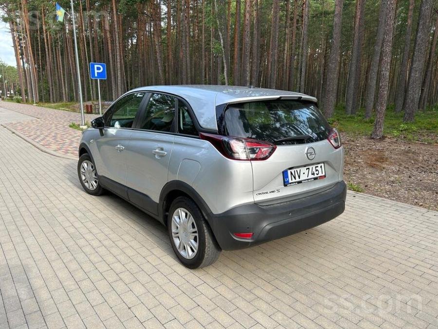 Pelēks Opel Crossland X 2019 Rīga, ar dzinēja tilpumu 1.20 L un nobraukumu 68 tūkst. km par 10500 €, foto 5 vietnē AUTOMOTO.COM.LV