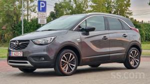 Pelēks Opel Crossland X 2019 Jelgava, ar dzinēja tilpumu 1.20 L un nobraukumu 110 tūkst. km par 7750 €, foto  vietnē AUTOMOTO.COM.LV