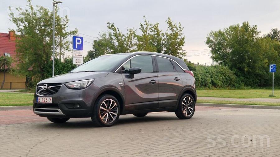 Pelēks Opel Crossland X 2019 Jelgava, ar dzinēja tilpumu 1.20 L un nobraukumu 110 tūkst. km par 7750 €, foto 3 vietnē AUTOMOTO.COM.LV
