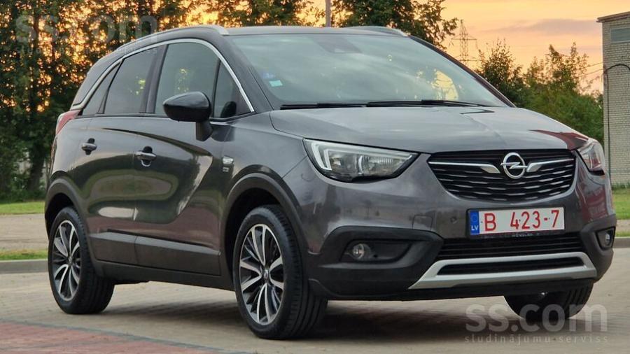 Pelēks Opel Crossland X 2019 Jelgava, ar dzinēja tilpumu 1.20 L un nobraukumu 110 tūkst. km par 7750 €, foto 8 vietnē AUTOMOTO.COM.LV