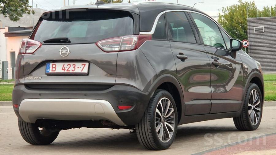 Pelēks Opel Crossland X 2019 Jelgava, ar dzinēja tilpumu 1.20 L un nobraukumu 110 tūkst. km par 7750 €, foto 12 vietnē AUTOMOTO.COM.LV