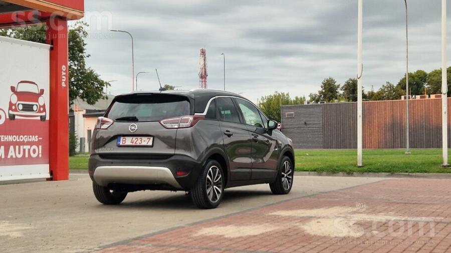 Pelēks Opel Crossland X 2019 Jelgava, ar dzinēja tilpumu 1.20 L un nobraukumu 110 tūkst. km par 7750 €, foto 13 vietnē AUTOMOTO.COM.LV