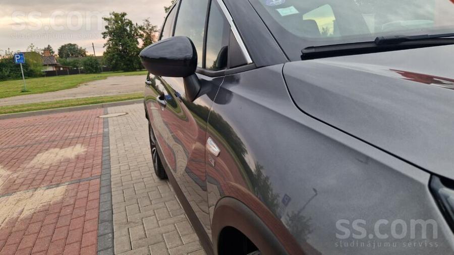 Pelēks Opel Crossland X 2019 Jelgava, ar dzinēja tilpumu 1.20 L un nobraukumu 110 tūkst. km par 7750 €, foto 21 vietnē AUTOMOTO.COM.LV