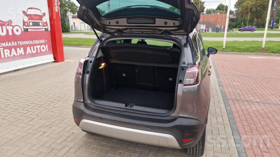 Pelēks Opel Crossland X 2019 Jelgava, ar dzinēja tilpumu 1.20 L un nobraukumu 110 tūkst. km par 7750 €, foto 24 vietnē AUTOMOTO.COM.LV