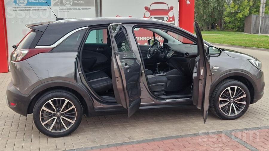 Pelēks Opel Crossland X 2019 Jelgava, ar dzinēja tilpumu 1.20 L un nobraukumu 110 tūkst. km par 7750 €, foto 29 vietnē AUTOMOTO.COM.LV