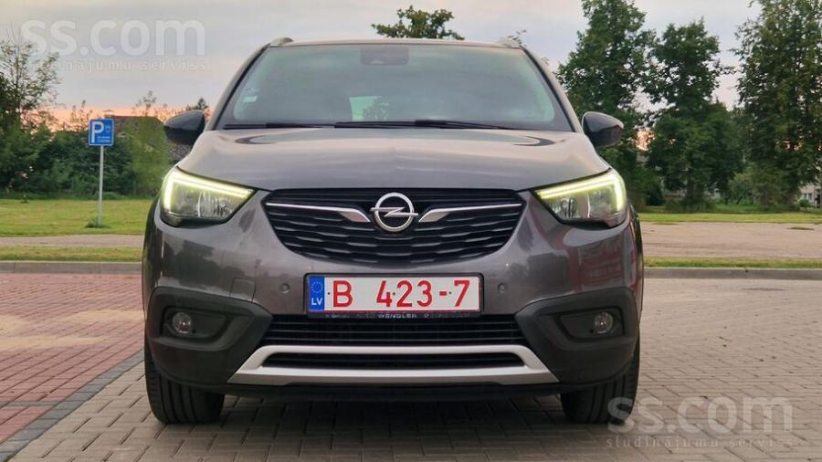 Pelēks Opel Crossland X 2019 Jelgava, ar dzinēja tilpumu 1.20 L un nobraukumu 110 tūkst. km par 7750 €, foto 36 vietnē AUTOMOTO.COM.LV