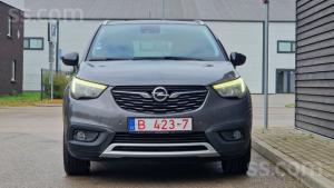Grey Opel Crossland X 2019 in Jelgava, with an engine capacity of 1.20 L and mileage of 110 thousand km for 7750 €, photo 13 on AUTOMOTO.COM.LV