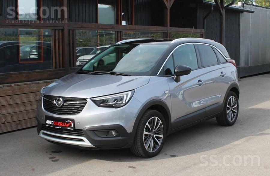 Серый Опель Crossland X 2020 в Рига, объемом двигателя 1.50 л и пробегом 0 тыс. км за 10800 €, фото 4 на AUTOMOTO.COM.LV