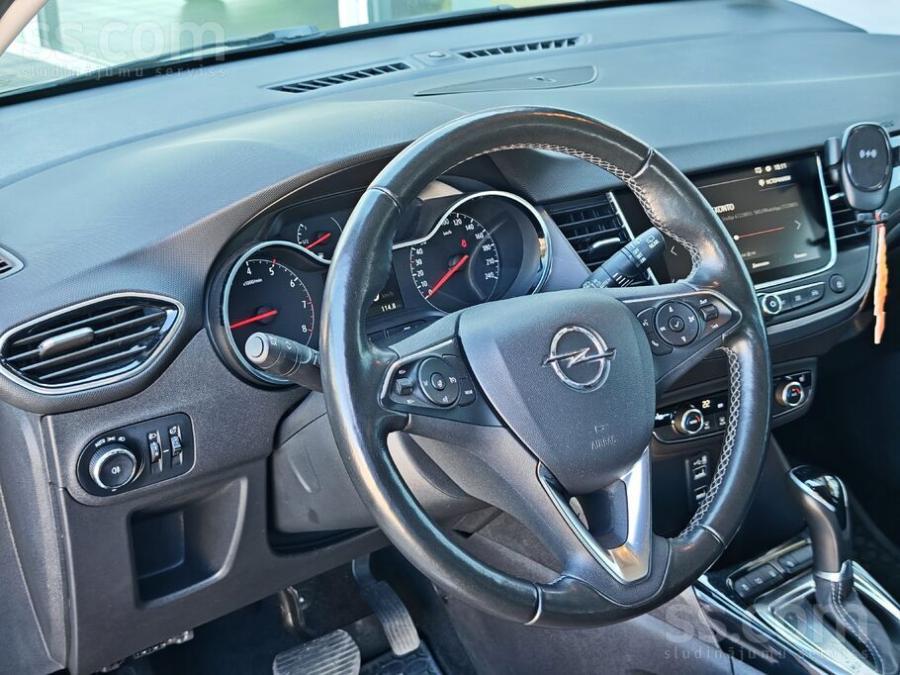 Grey Opel Crossland X 2022 in Liepaja, with an engine capacity of 1.20 L and mileage of 54 thousand km for 14000 €, photo 11 on AUTOMOTO.COM.LV