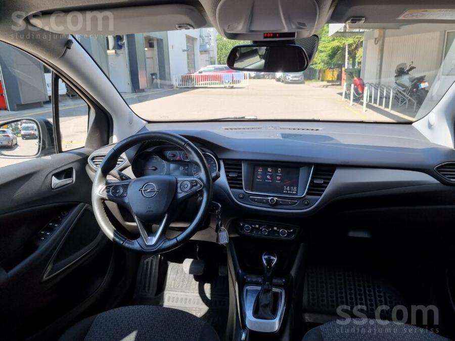 Серый Опель Crossland X 2022 в Рига, объемом двигателя 1.20 л и пробегом 29 тыс. км за 12700 €, фото 7 на AUTOMOTO.COM.LV