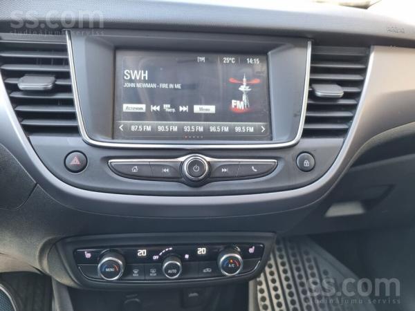 Pelēks Opel Crossland X 2022 Rīga, ar dzinēja tilpumu 1.20 L un nobraukumu 29 tūkst. km par 12700 €, foto 10 vietnē AUTOMOTO.COM.LV