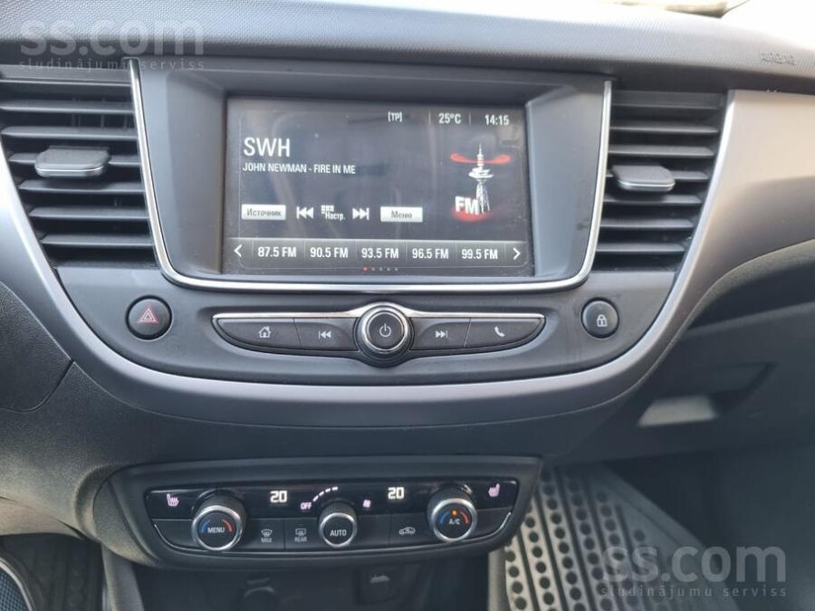Серый Опель Crossland X 2022 в Рига, объемом двигателя 1.20 л и пробегом 29 тыс. км за 12700 €, фото 11 на AUTOMOTO.COM.LV