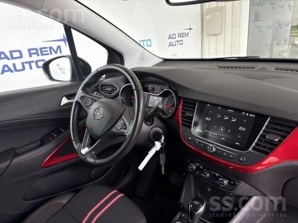 Серый Опель Crossland X 2023 в Рига, объемом двигателя 1.20 л и пробегом 91 тыс. км за 14500 €, фото 8 на AUTOMOTO.COM.LV