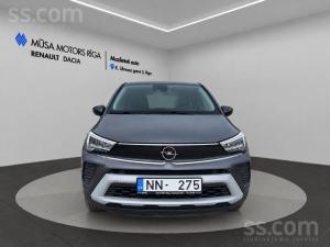 Grey Opel Crossland X 2023 in Riga, with an engine capacity of 1.20 L and mileage of 63 thousand km for 12995 €, photo 3 on AUTOMOTO.COM.LV