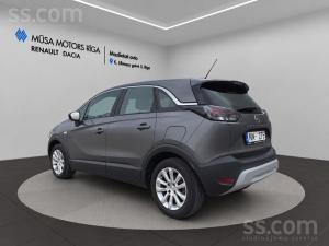 Grey Opel Crossland X 2023 in Riga, with an engine capacity of 1.20 L and mileage of 63 thousand km for 12995 €, photo 7 on AUTOMOTO.COM.LV