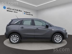 Grey Opel Crossland X 2023 in Riga, with an engine capacity of 1.20 L and mileage of 63 thousand km for 12995 €, photo 8 on AUTOMOTO.COM.LV