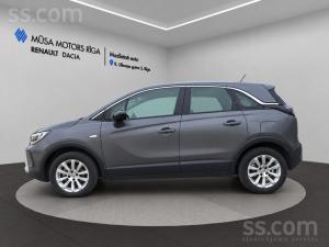 Grey Opel Crossland X 2023 in Riga, with an engine capacity of 1.20 L and mileage of 63 thousand km for 12995 €, photo 9 on AUTOMOTO.COM.LV