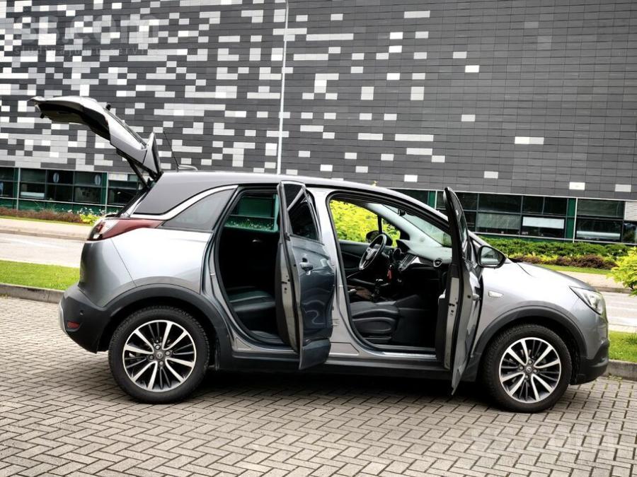 Pelēks Opel Crossland X 2017 Jelgava, ar dzinēja tilpumu 1.20 L un nobraukumu 0 tūkst. km par 8450 €, foto 11 vietnē AUTOMOTO.COM.LV