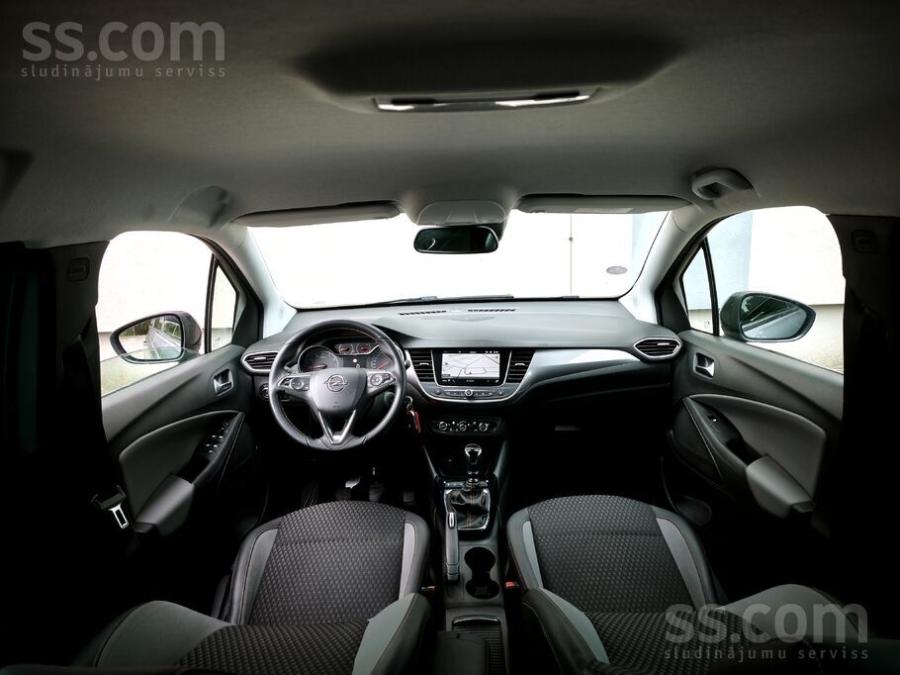 Pelēks Opel Crossland X 2017 Jelgava, ar dzinēja tilpumu 1.20 L un nobraukumu 0 tūkst. km par 8450 €, foto 12 vietnē AUTOMOTO.COM.LV