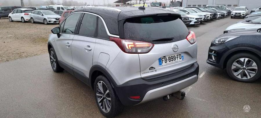 Pelēks Opel Crossland X 2018 Tauragė, ar dzinēja tilpumu 1.20 L un nobraukumu 82 tūkst. km par 7700 €, foto 6 vietnē AUTOMOTO.COM.LV
