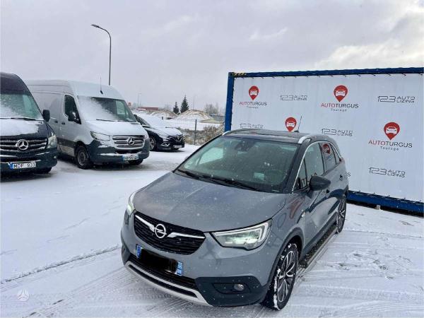Серый Опель Crossland X 2018 в Таураге, объемом двигателя 1.20 л и пробегом 112 тыс. км за 7999 €, фото 2 на AUTOMOTO.COM.LV