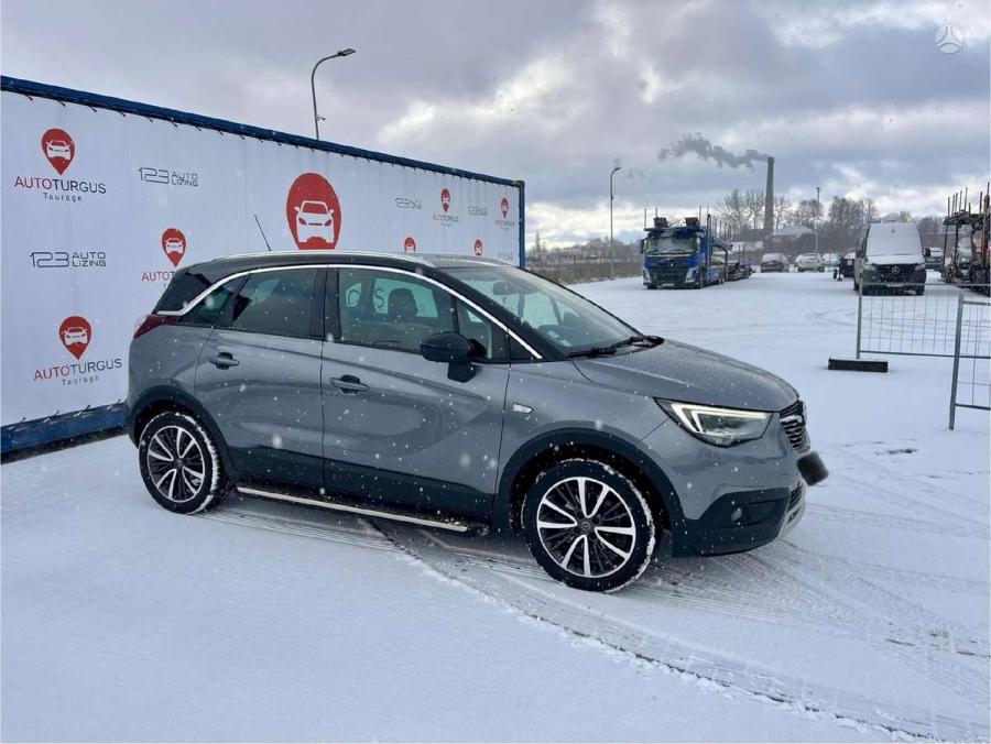 Серый Опель Crossland X 2018 в Таураге, объемом двигателя 1.20 л и пробегом 112 тыс. км за 7999 €, фото 14 на AUTOMOTO.COM.LV
