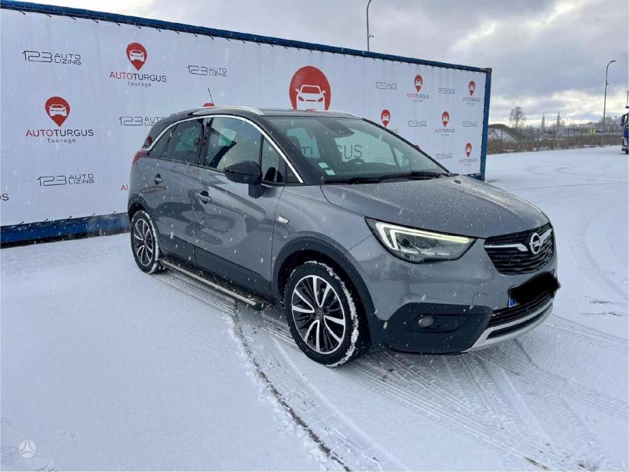 Серый Опель Crossland X 2018 в Таураге, объемом двигателя 1.20 л и пробегом 112 тыс. км за 7999 €, фото 18 на AUTOMOTO.COM.LV