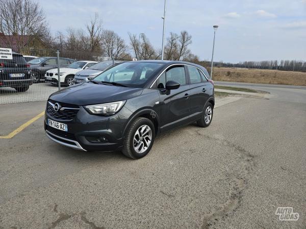 Pelēks Opel Crossland X 2018 Tauragė, ar dzinēja tilpumu 1.60 L un nobraukumu 186 tūkst. km par 7500 €, foto 1 vietnē AUTOMOTO.COM.LV