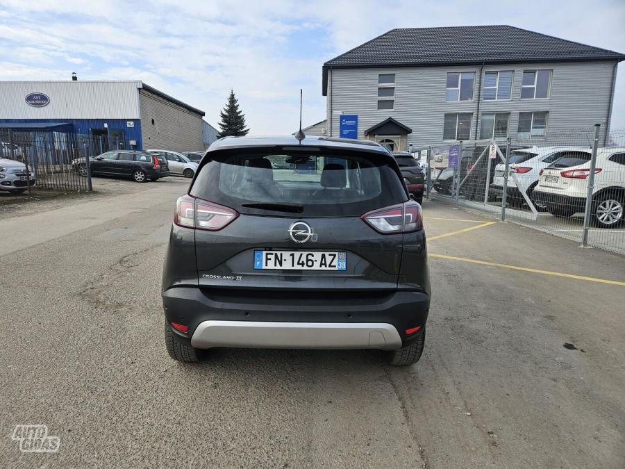 Pelēks Opel Crossland X 2018 Tauragė, ar dzinēja tilpumu 1.60 L un nobraukumu 186 tūkst. km par 7500 €, foto 5 vietnē AUTOMOTO.COM.LV