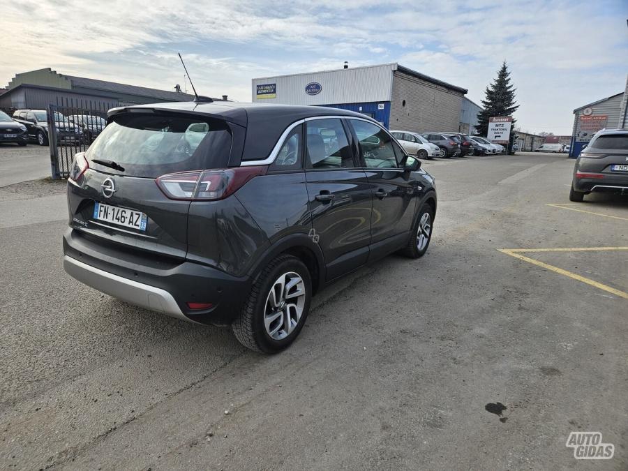 Pelēks Opel Crossland X 2018 Tauragė, ar dzinēja tilpumu 1.60 L un nobraukumu 186 tūkst. km par 7500 €, foto 6 vietnē AUTOMOTO.COM.LV