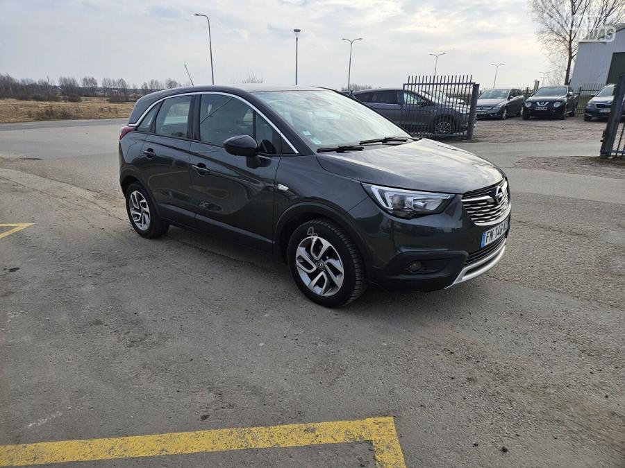Pelēks Opel Crossland X 2018 Tauragė, ar dzinēja tilpumu 1.60 L un nobraukumu 186 tūkst. km par 7500 €, foto 8 vietnē AUTOMOTO.COM.LV