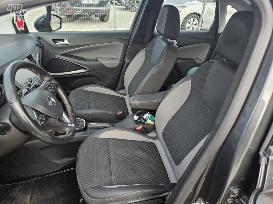 Pelēks Opel Crossland X 2018 Tauragė, ar dzinēja tilpumu 1.60 L un nobraukumu 186 tūkst. km par 7500 €, foto 11 vietnē AUTOMOTO.COM.LV