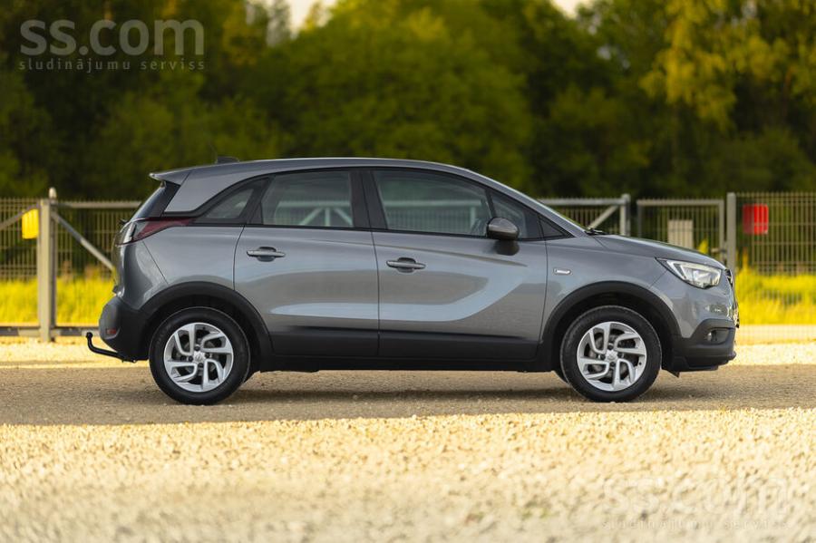 Pelēks Opel Crossland X 2018 Jelgava, ar dzinēja tilpumu 1.20 L un nobraukumu 209 tūkst. km par 8000 €, foto 4 vietnē AUTOMOTO.COM.LV