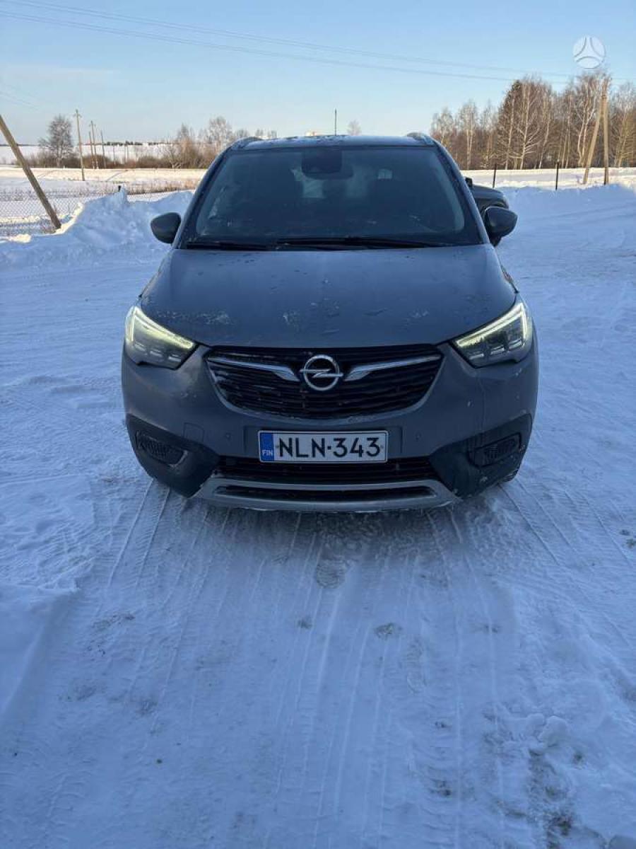 Pelēks Opel Crossland X 2019 Kelmė, ar dzinēja tilpumu 1.20 L un nobraukumu 184 tūkst. km par 5999 €, foto 2 vietnē AUTOMOTO.COM.LV