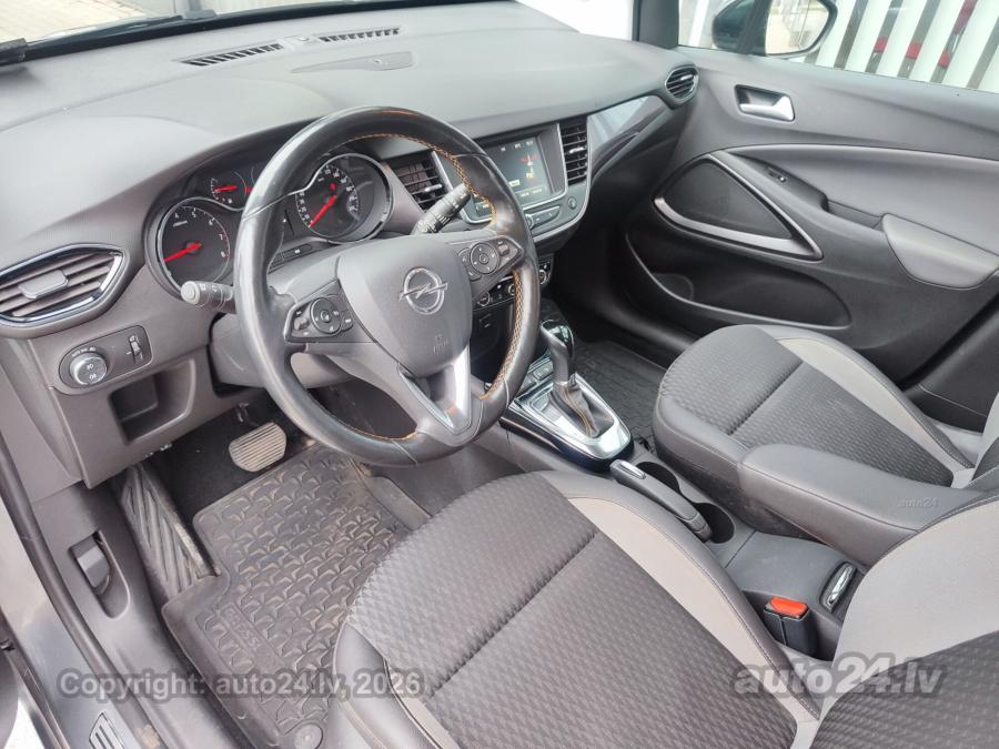 Pelēks Opel Crossland X 2017 Tallina, ar dzinēja tilpumu 1.20 L un nobraukumu 91 tūkst. km par 9990 €, foto 6 vietnē AUTOMOTO.COM.LV