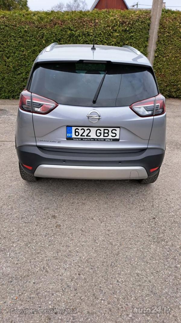 Grey Opel Crossland X 2020 in Tartu, with an engine capacity of 1.20 L and mileage of 30 thousand km for 14900 €, photo 2 on AUTOMOTO.COM.LV
