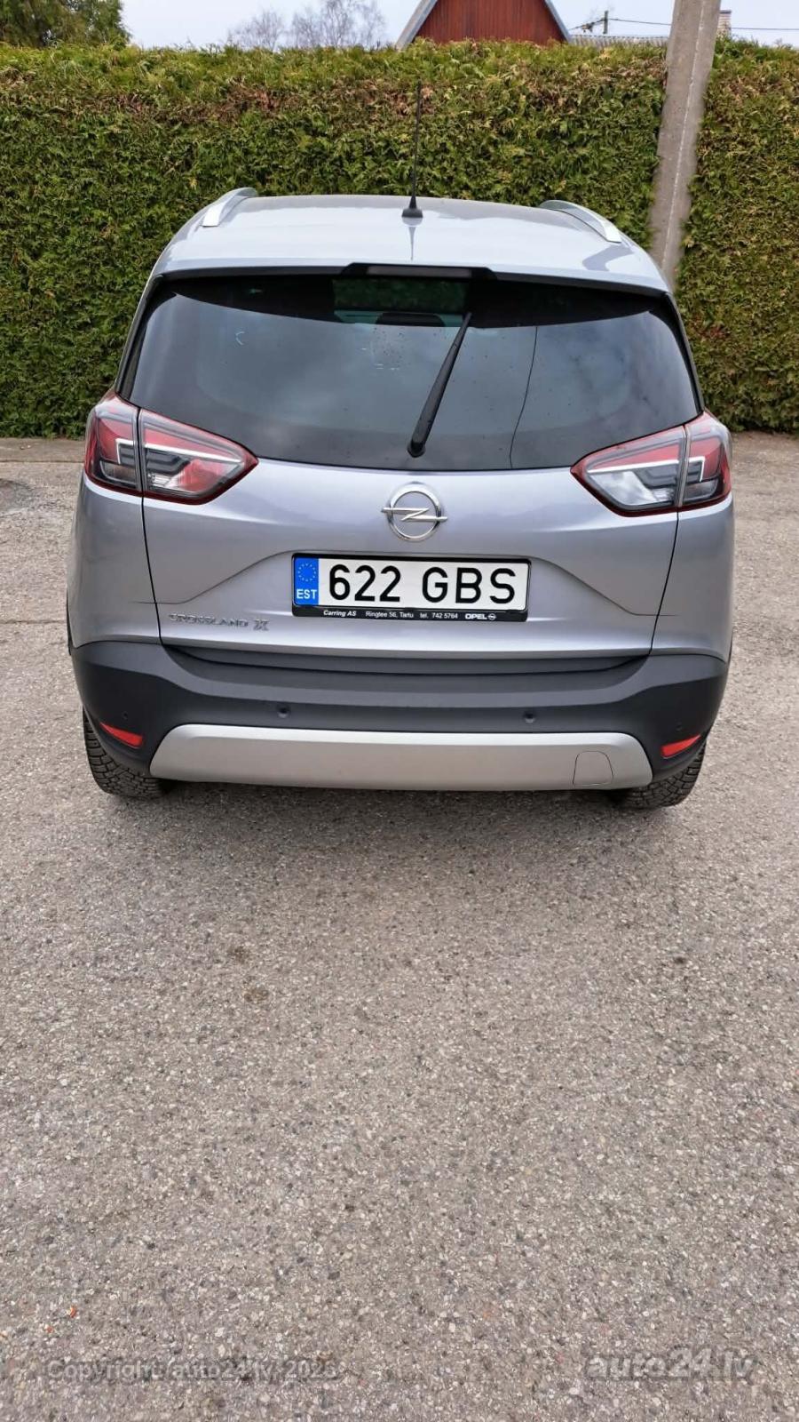 Grey Opel Crossland X 2020 in Tartu, with an engine capacity of 1.20 L and mileage of 30 thousand km for 14900 €, photo 2 on AUTOMOTO.COM.LV