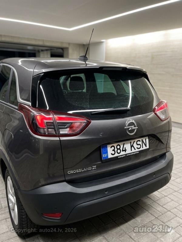 Grey Opel Crossland X 2020 in Tallinn, with an engine capacity of 1.20 L and mileage of 68 thousand km for 11000 €, photo 4 on AUTOMOTO.COM.LV